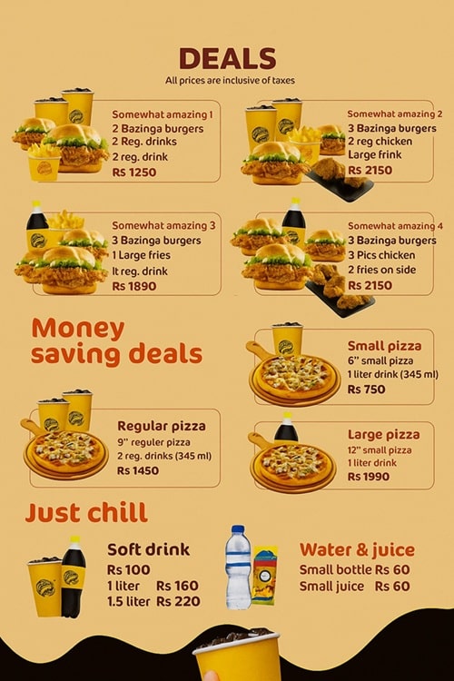 Home - Cheezious Menu